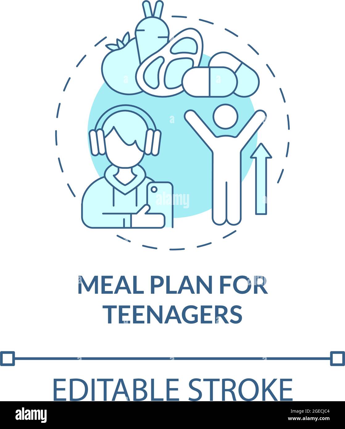 Teenagers adolescent Stock Vector Images - Alamy