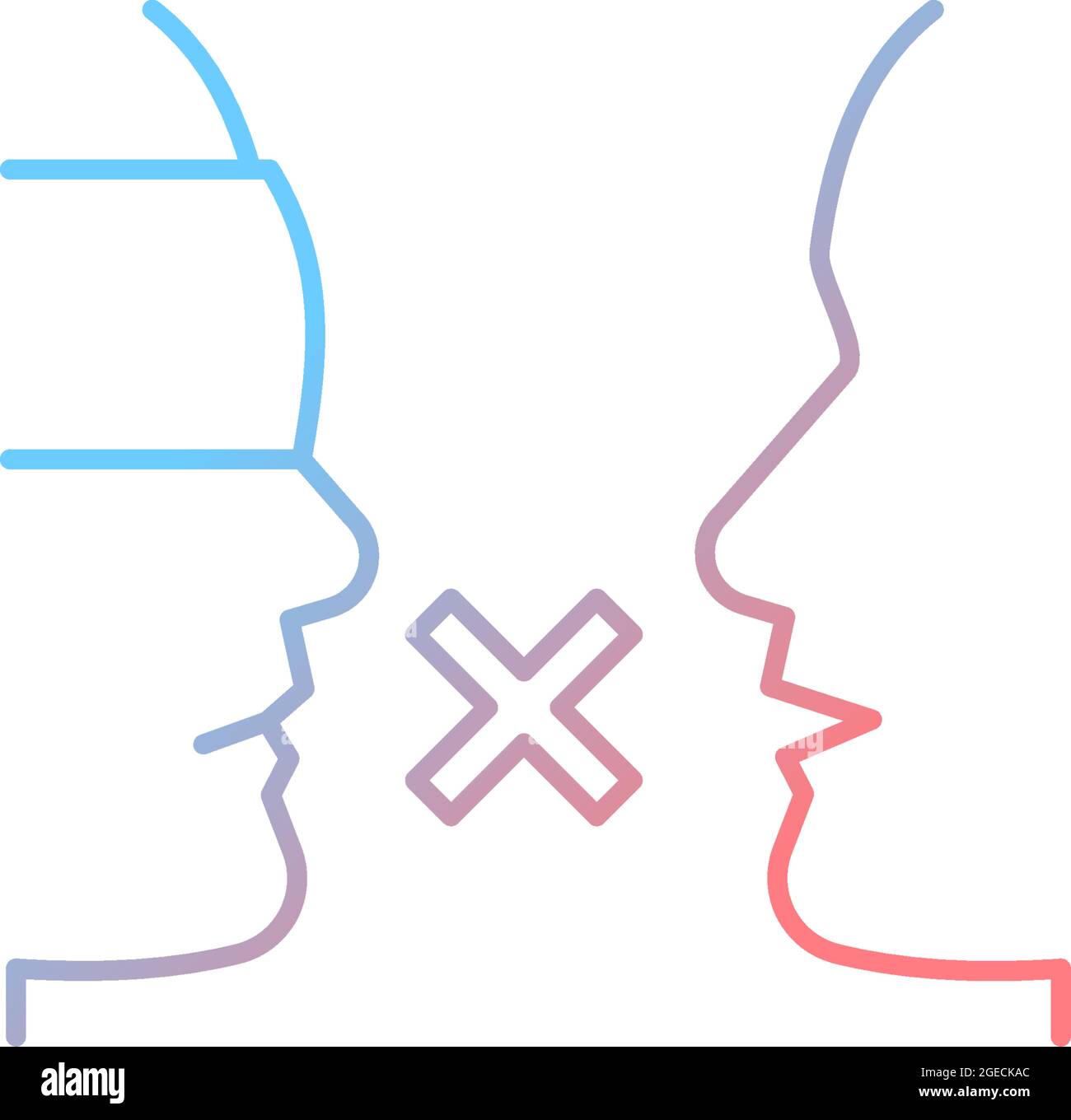 Biases gradient linear vector icon Stock Vector Image & Art - Alamy