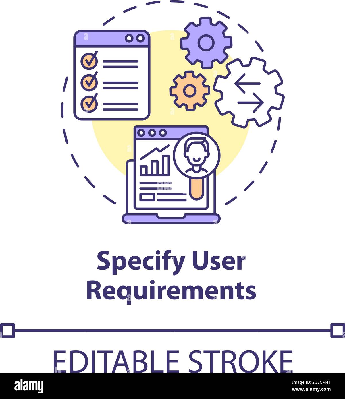 Specify user requirements concept icon Stock Vector Image & Art - Alamy Specify user requirements concept icon Stock Vector Image & Art - Alamy