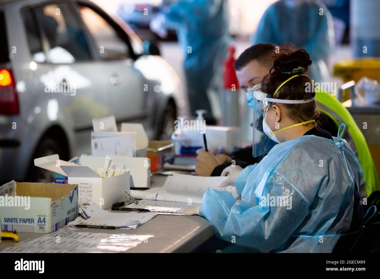 Military civilian personnel work hi-res stock photography and images ...