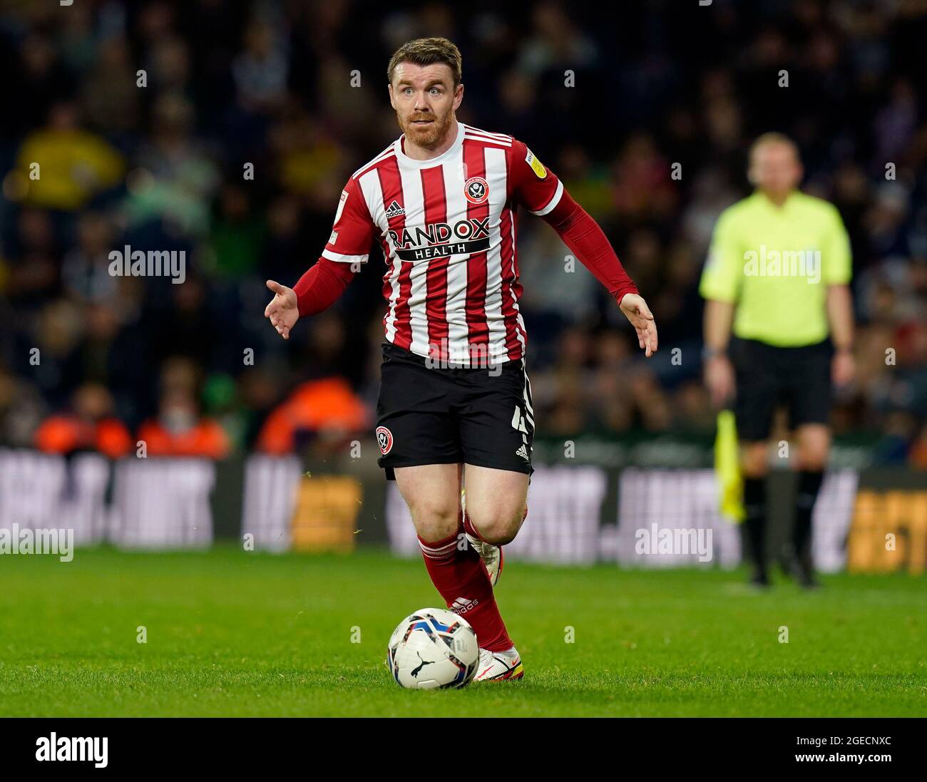 West Bromwich, England, 18th August 2021. John Fleck of Sheffield Utd ...