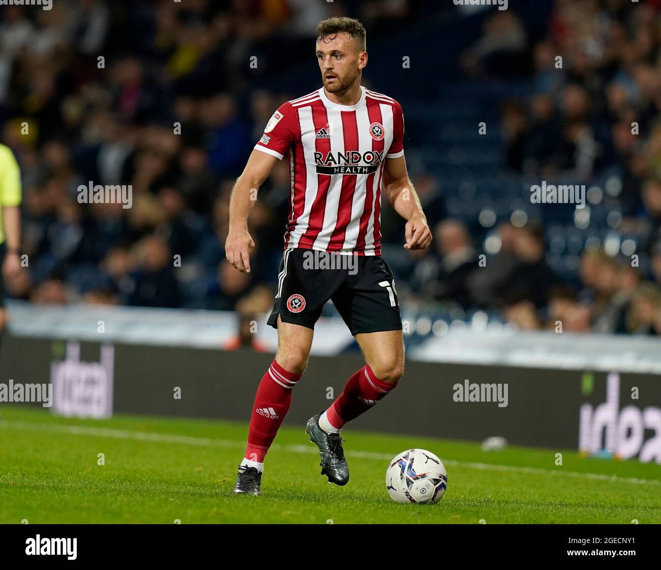 West Bromwich, England, 18th August 2021. Jack Robinson of Sheffield ...