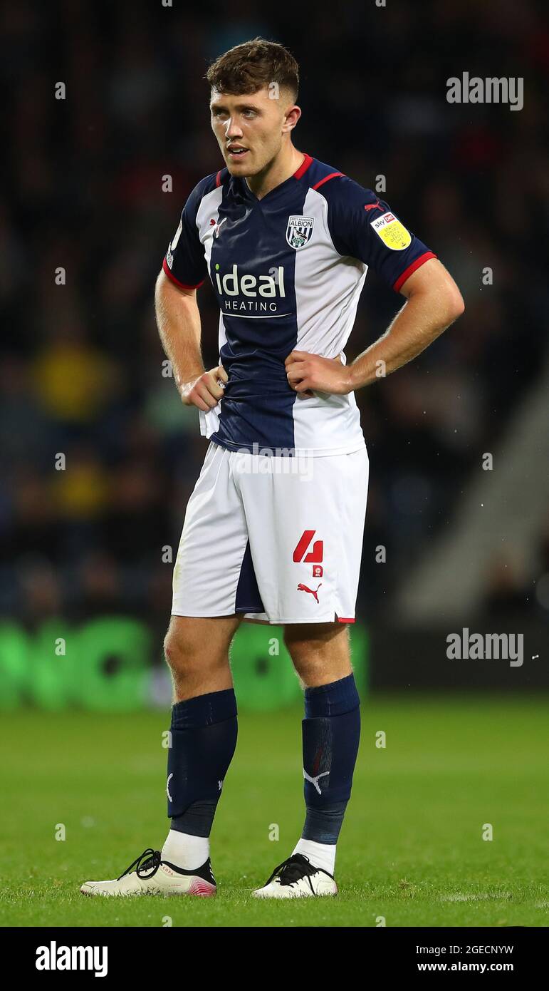 West Bromwich, England, 18th August 2021. Dara O'Shea of West Bromwich ...