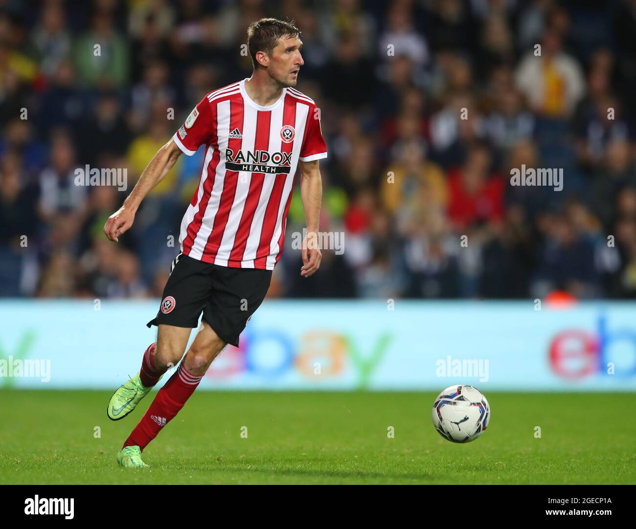 West Bromwich, England, 18th August 2021. Chris Basham of Sheffield Utd ...
