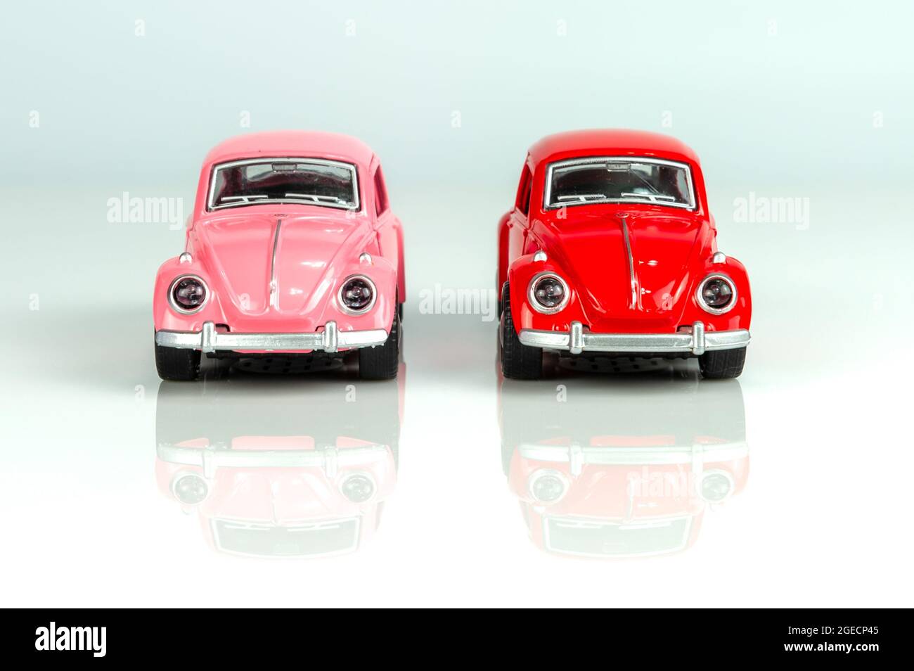 Toy Volkswagen Beetles Stock Photo - Alamy