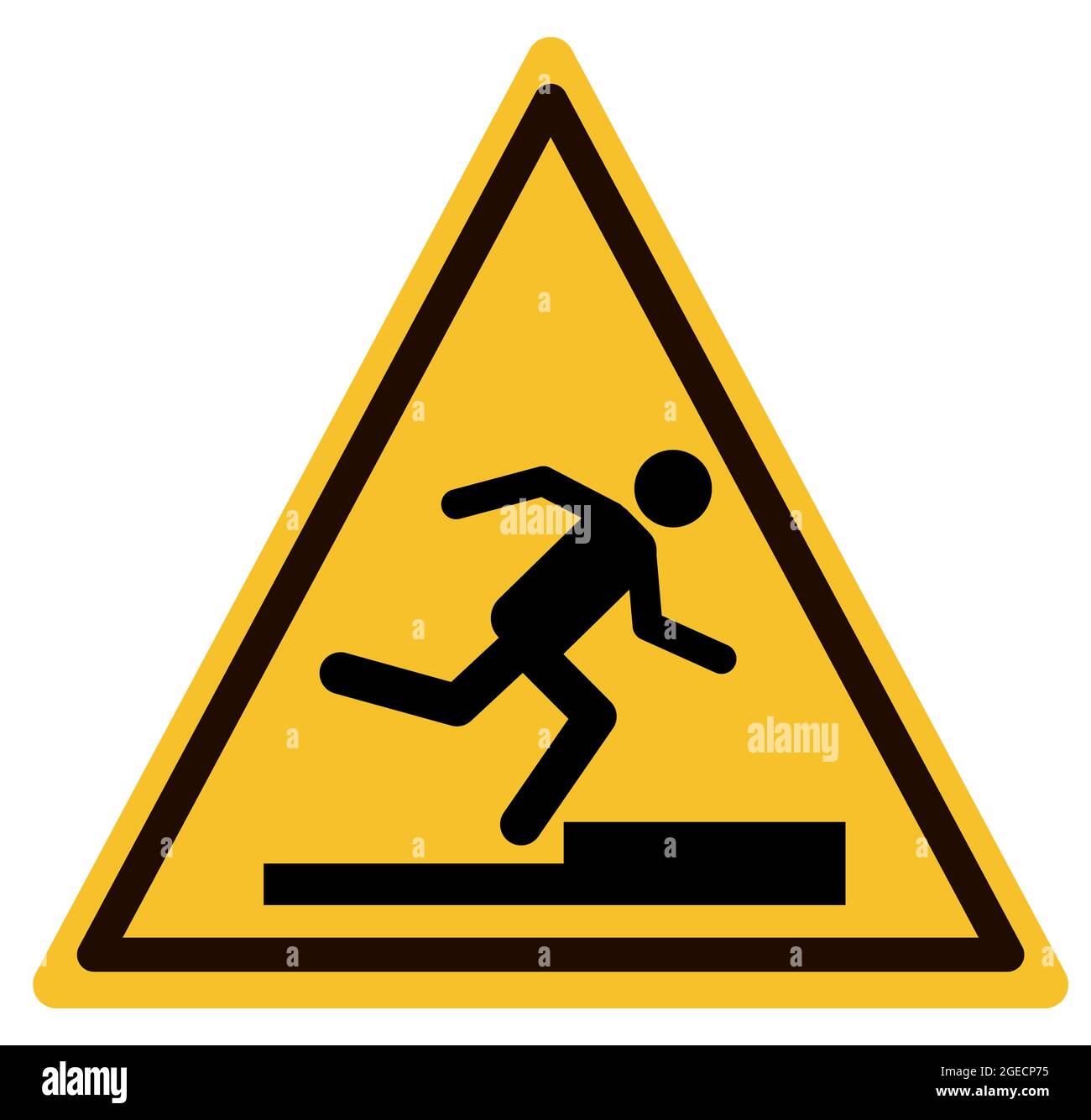 Slippery stair sign hi-res stock photography and images - Alamy
