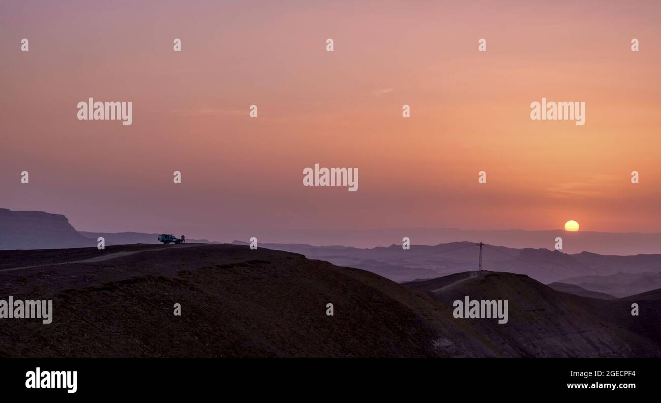 Israel, Negev, The Ramon Crater, The Ramon Crater is the world's ...