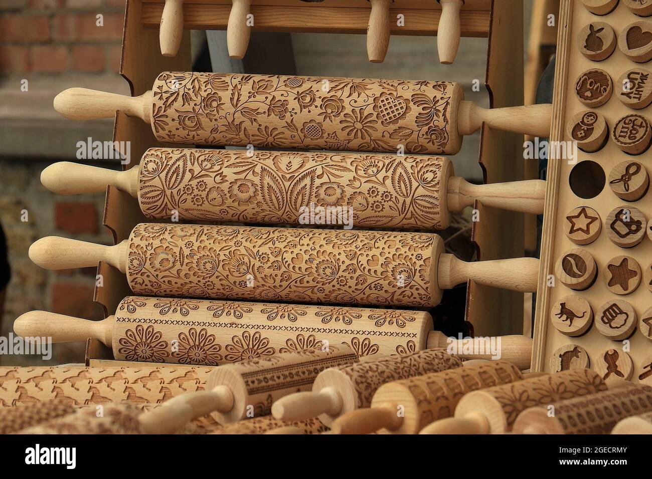 Rolling Pins With Designs