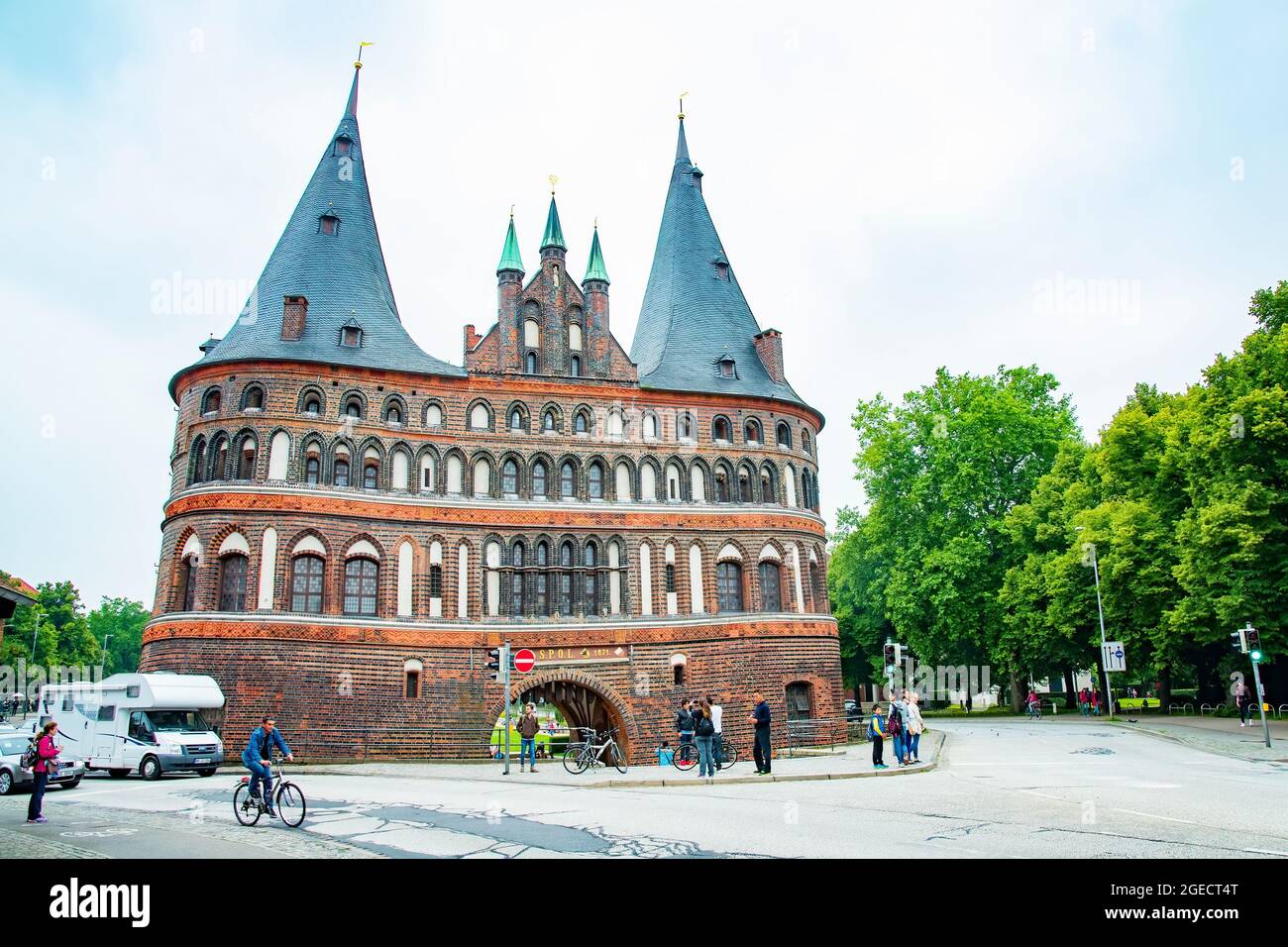 The Holsten Gate is a city gate marking off the western boundary of the ...