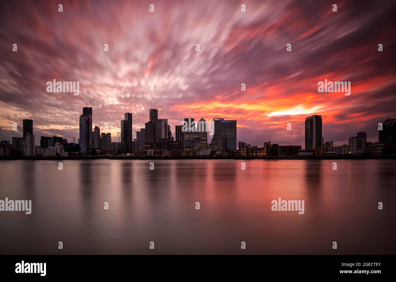 Dramatic sunset greenwich hi-res stock photography and images - Alamy