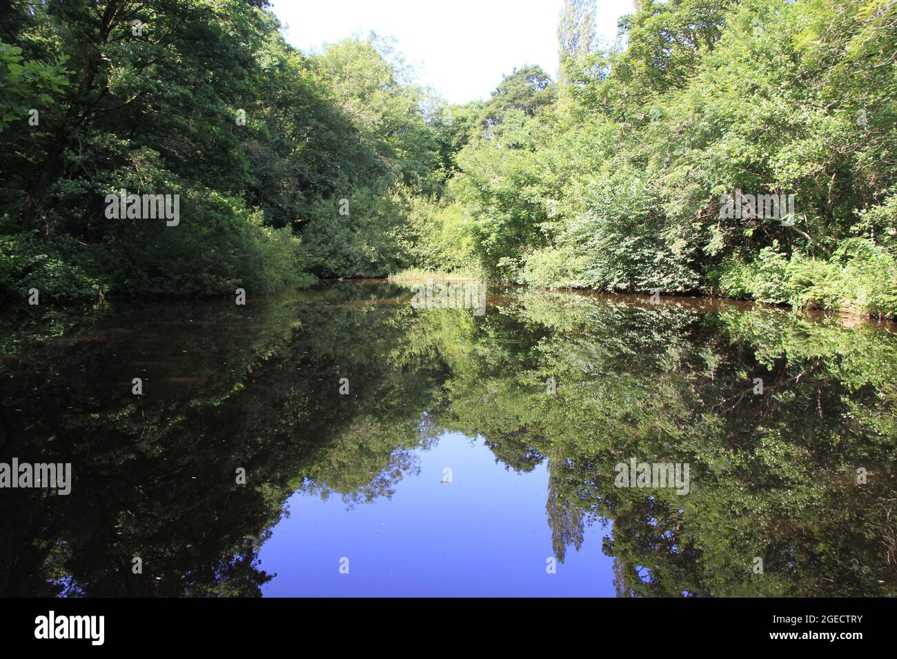 Rivelin Valley water features, Sheffield, South Yorkshire, UK Stock ...