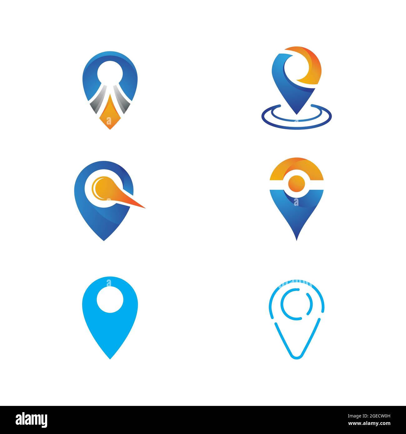 Location point icon vector illustration design Stock Photo - Alamy