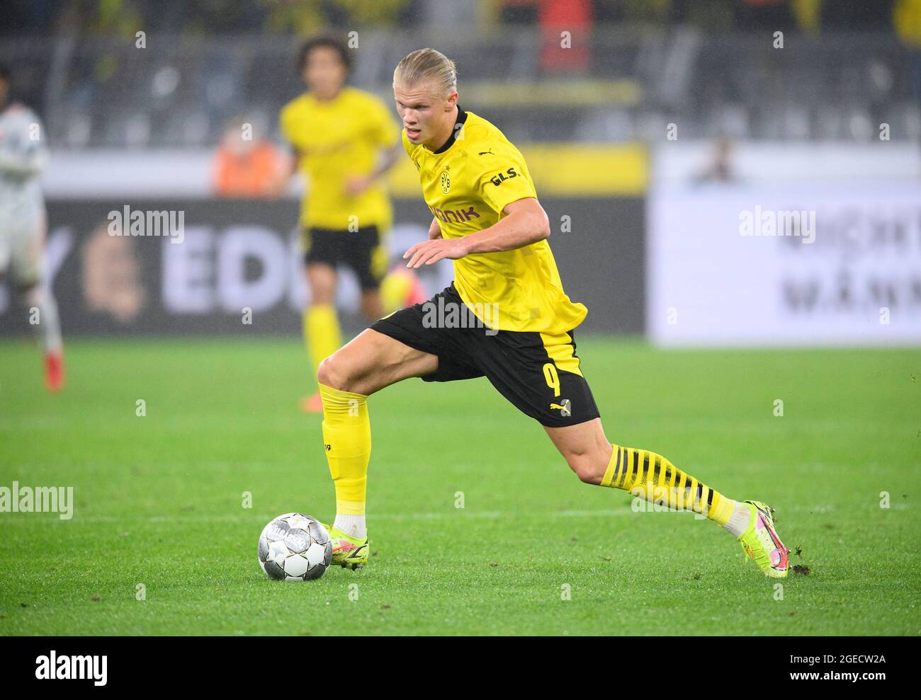 Erling HAALAND (DO) Action, Soccer Supercup Final, Borussia Dortmund ...