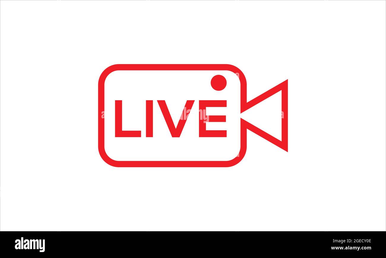 Camera stream icon computer Stock Vector Images - Alamy