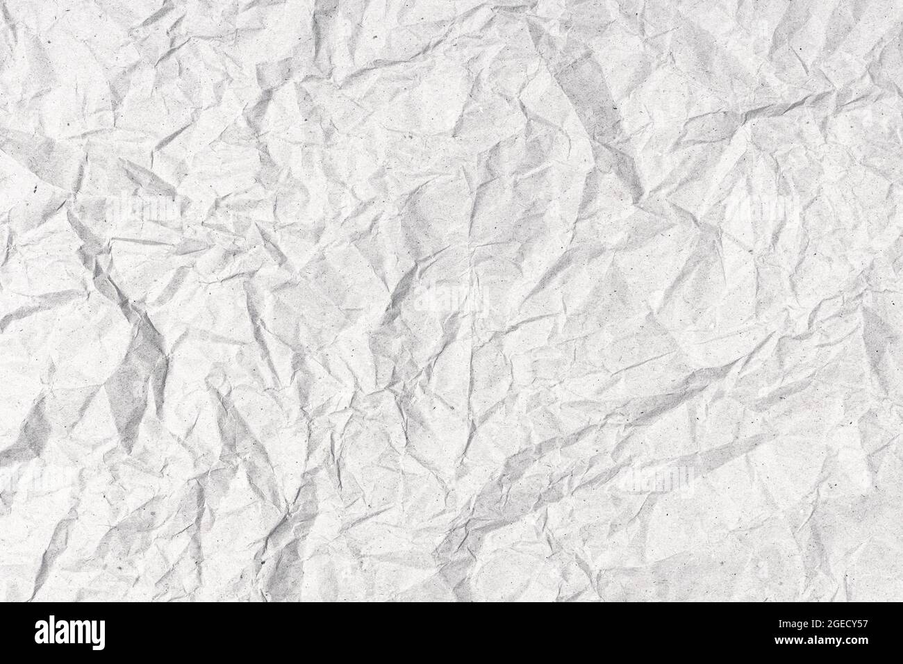 Gray Crumpled paper background texture. Full frame Stock Photo - Alamy