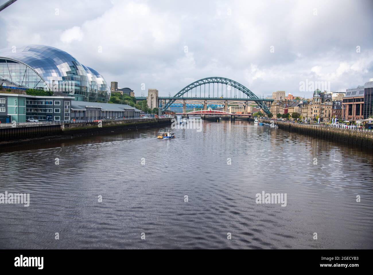 Newcastle Bridges, UK Stock Photo - Alamy
