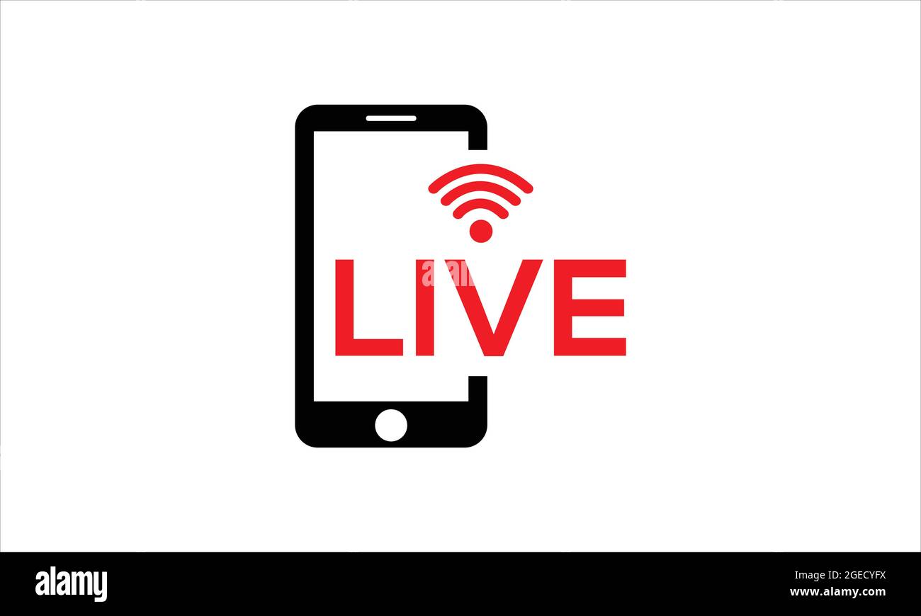 Live on television Stock Vector Images - Alamy