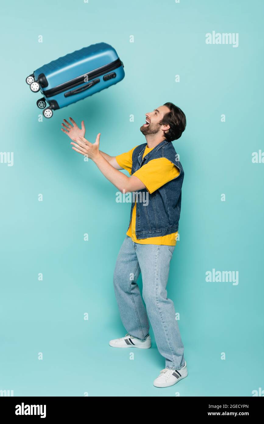 Side profile of business man smiling hi-res stock photography and ...