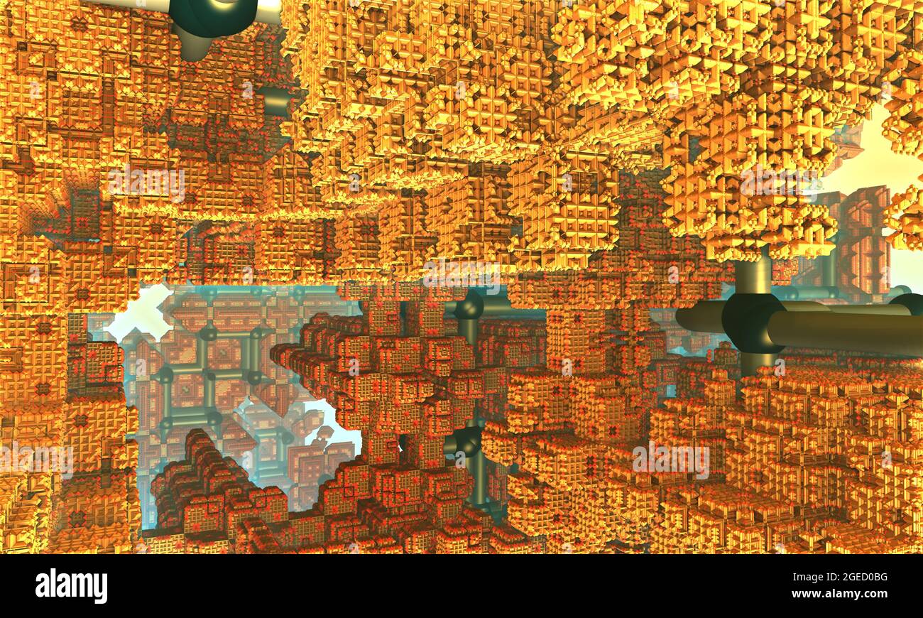 Computer assisted illustration great for book cover design, background ...