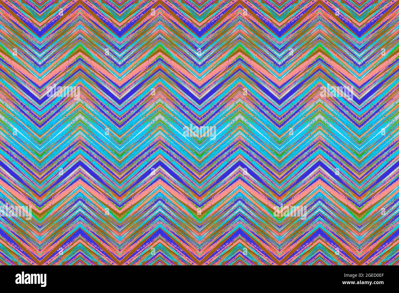 Colorful Abstract Chevron Background Stock Photo - Alamy