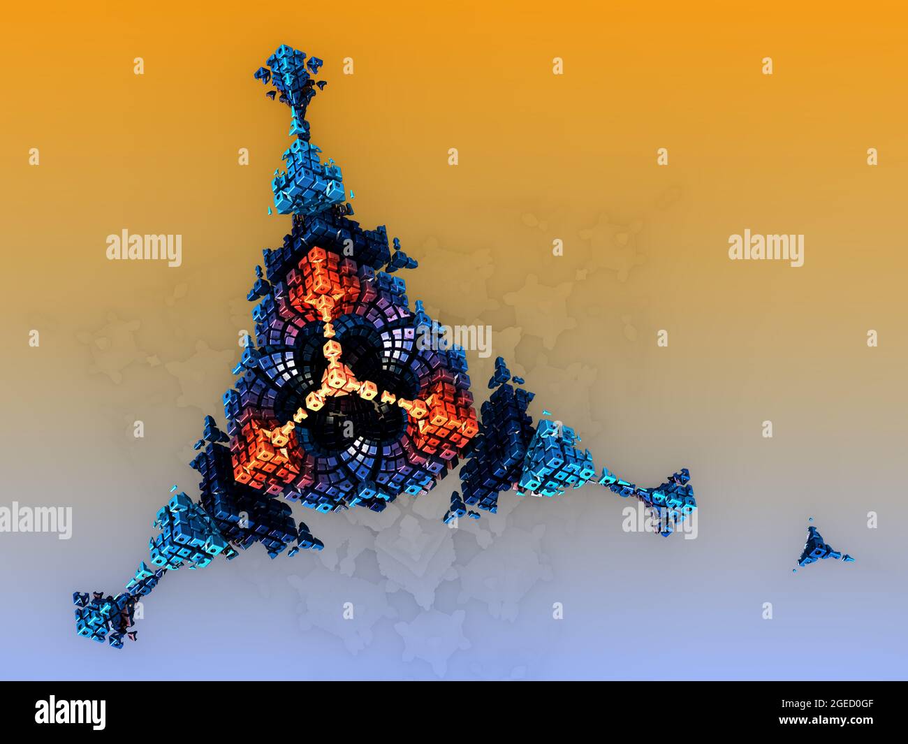 Computer assisted illustration great for book cover design, background ...