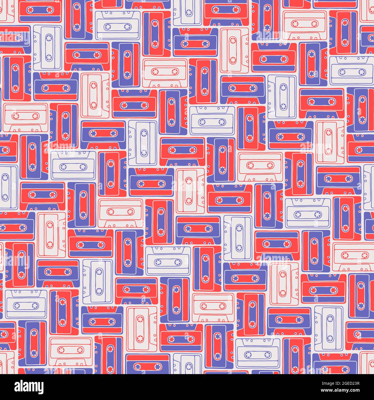 Cassette pattern hi-res stock photography and images - Alamy
