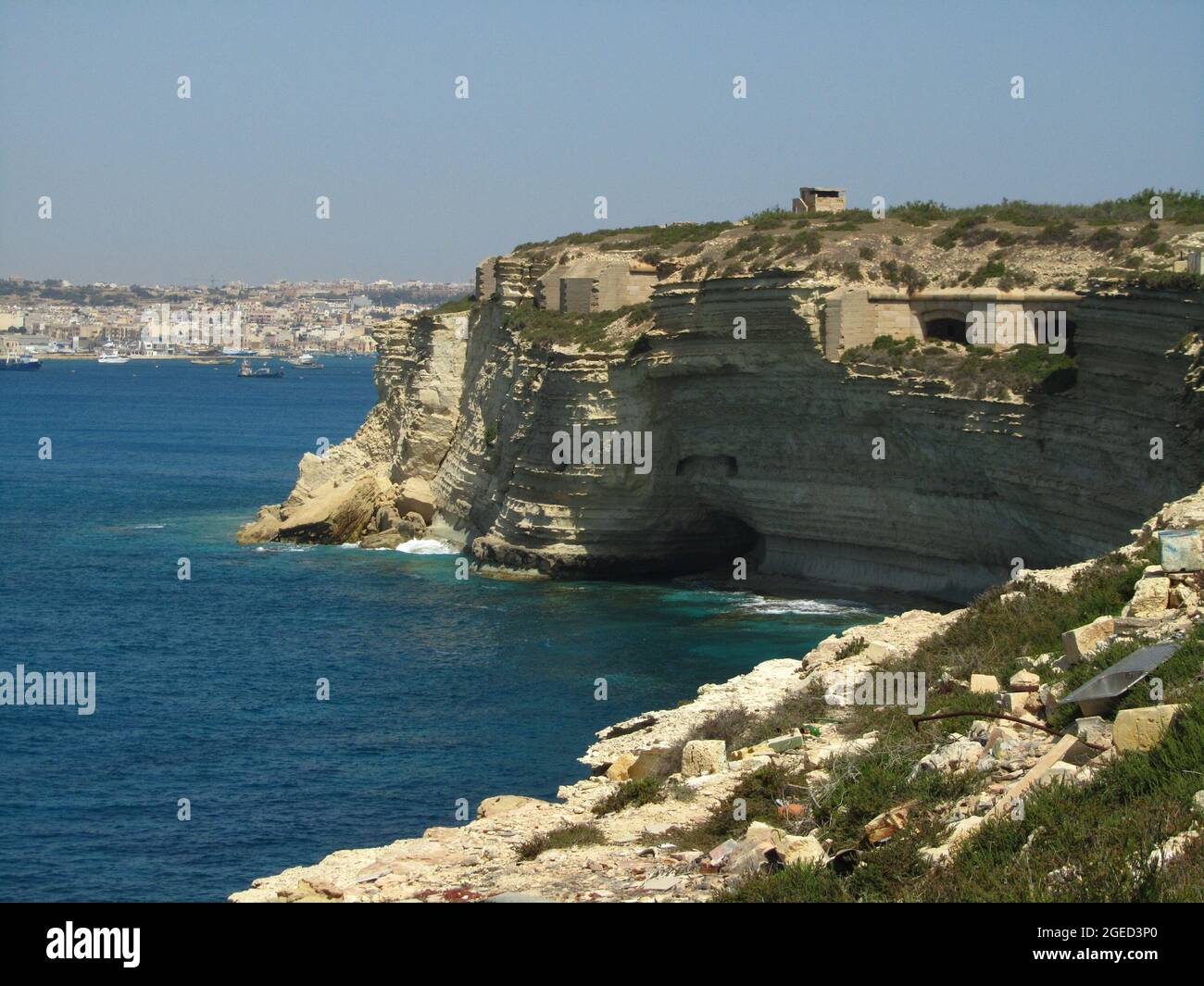 DELIMARA MARSAXLOKK, MALTA - May 04, 2013: A Fort Delimara, built by ...