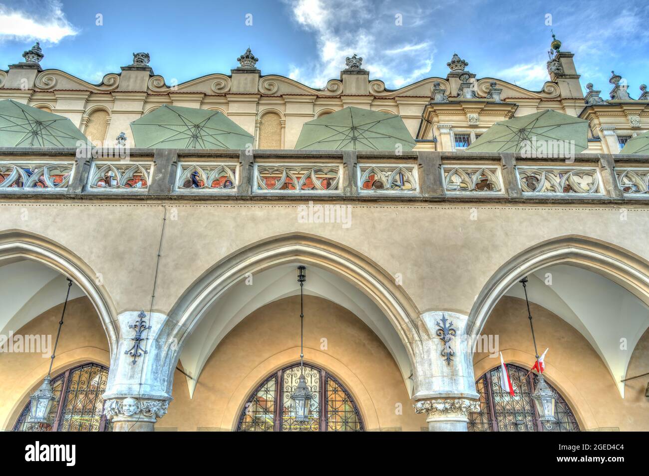 Krakow Old Town in sunny weather, HDR Image Stock Photo - Alamy