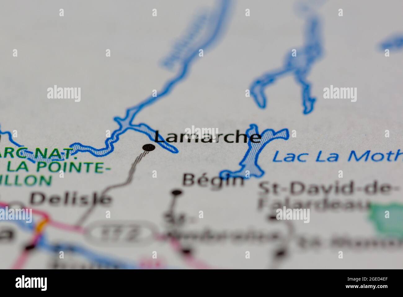 Map of lamarche hi-res stock photography and images - Alamy