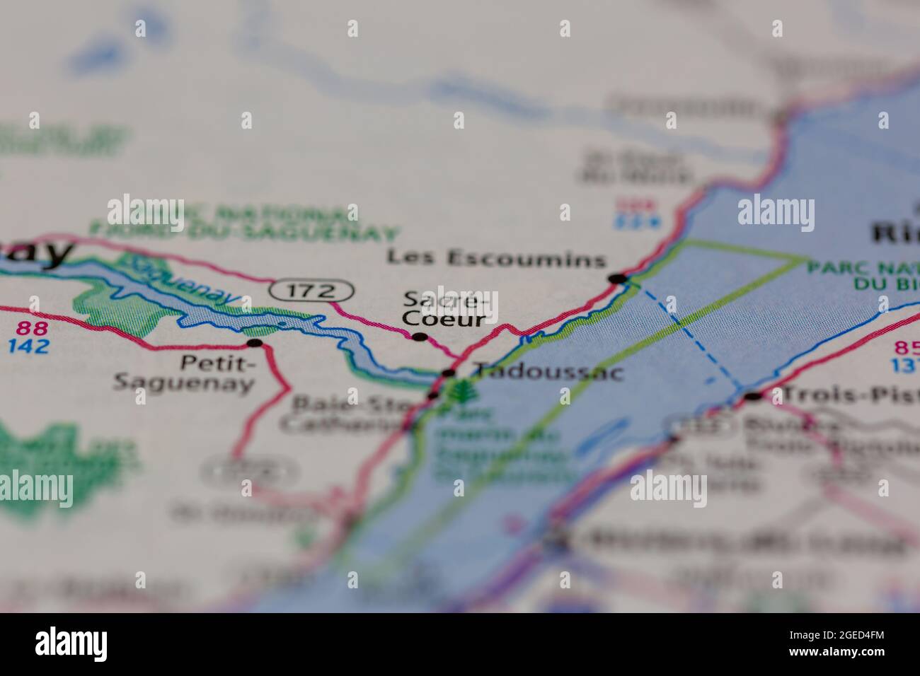 Sacre coeur on a map hi-res stock photography and images - Alamy