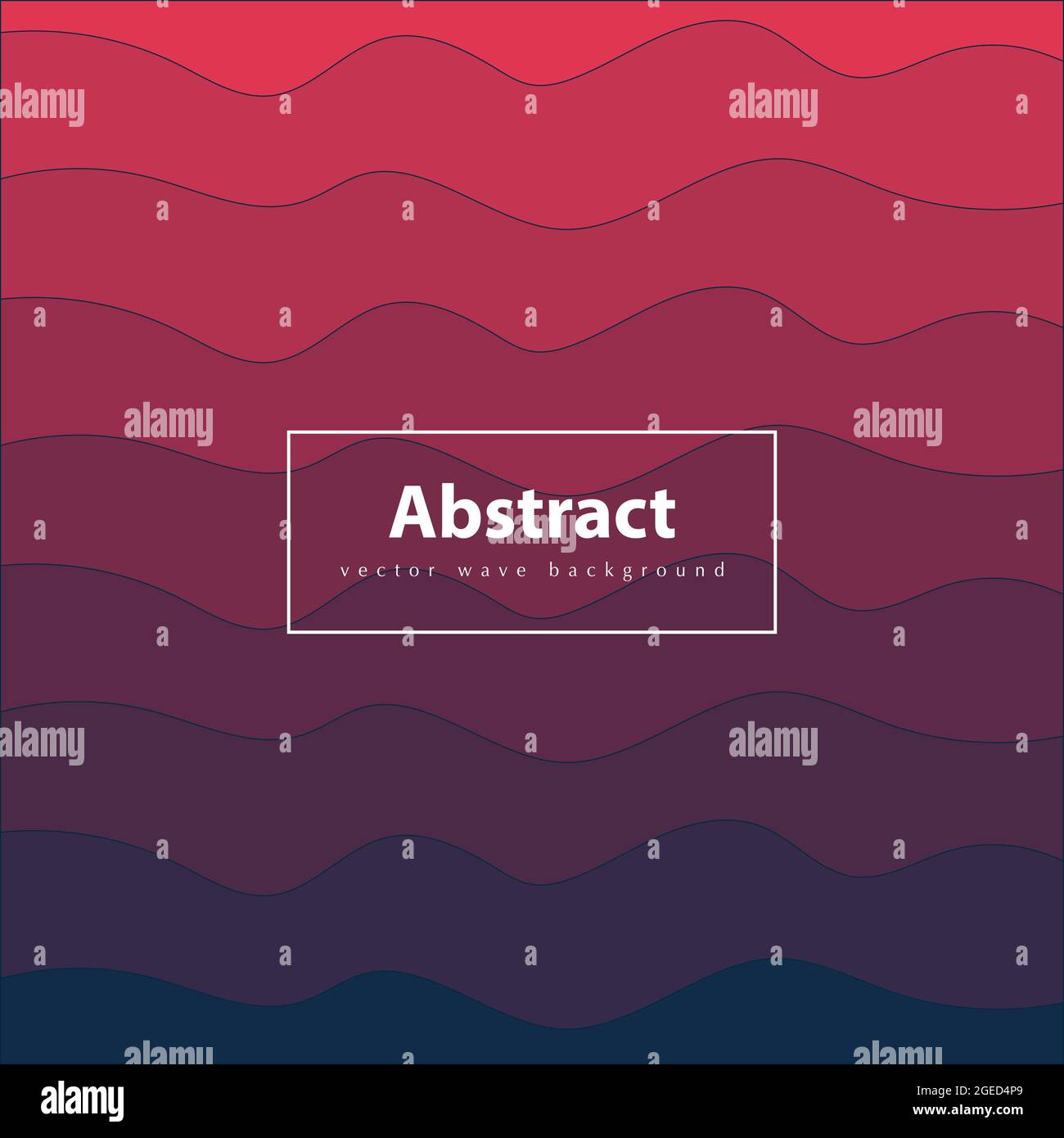 Abstract colorful background. Red and dark blue waves pattern Stock ...