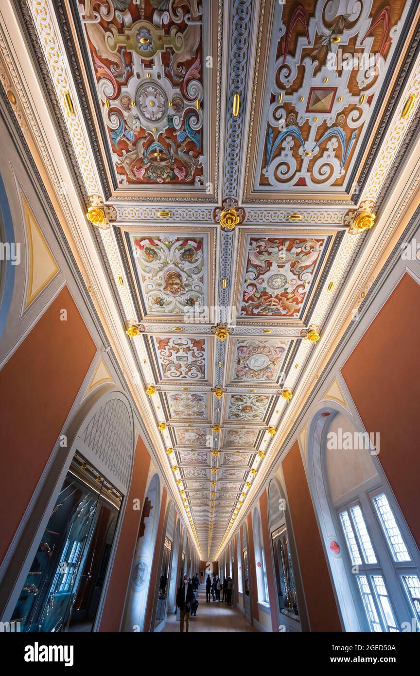 Dresden, Germany. 19th Aug, 2021. During a press tour, the Dresden ...