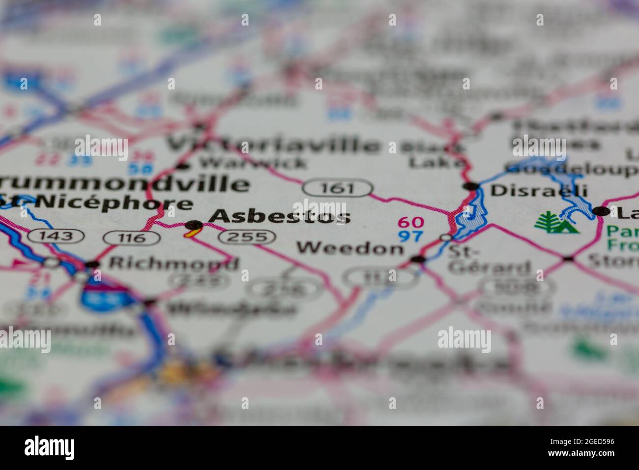 Asbestos map hi-res stock photography and images - Alamy