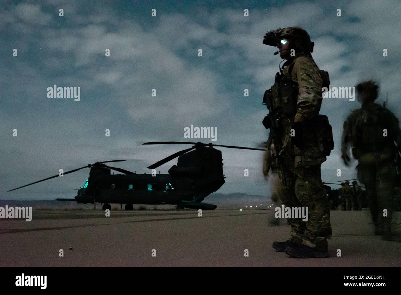U.S. special operations service members conduct combat operations in ...