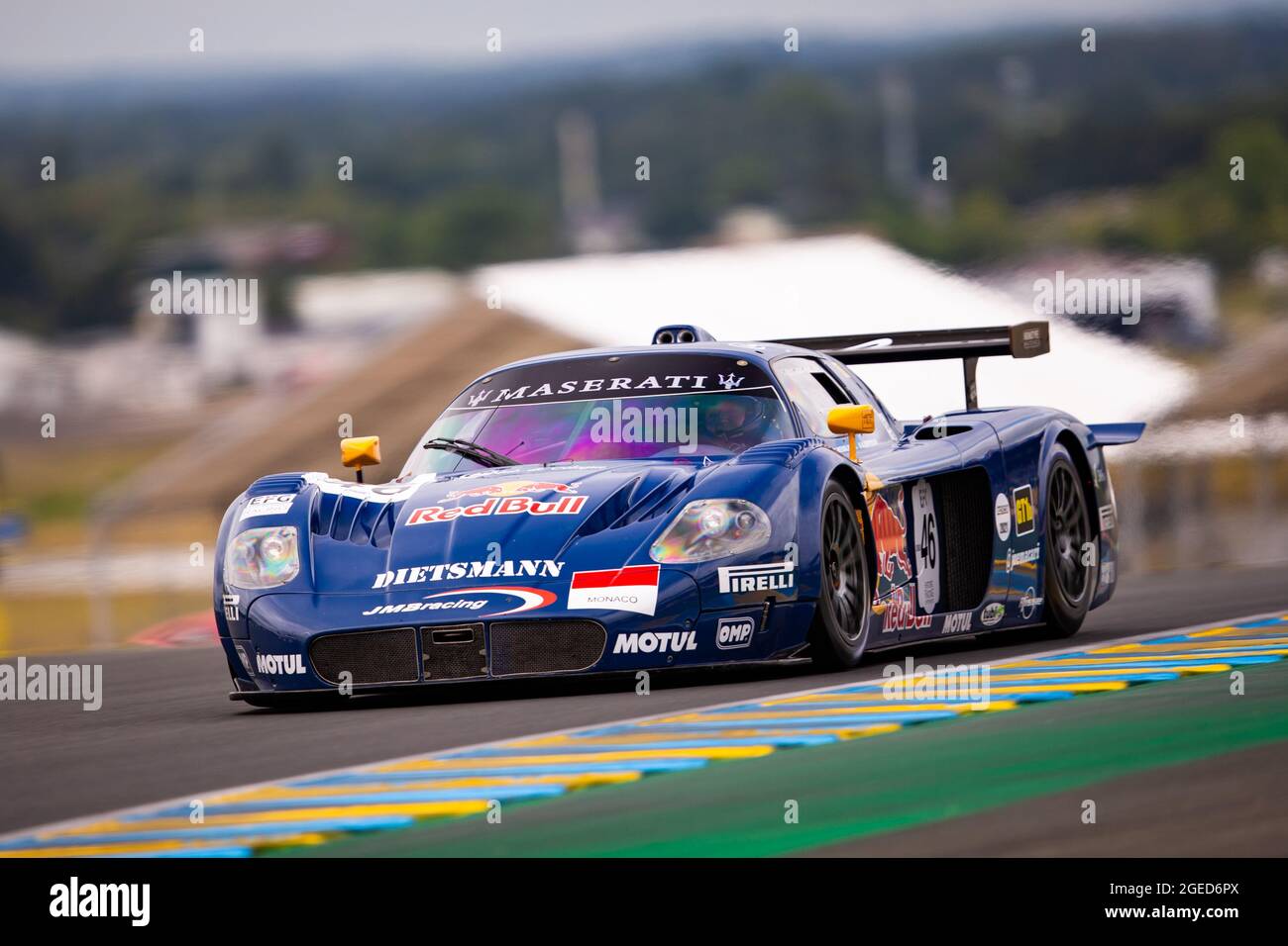 46 Macari Joe (gbr), Maserati MC12 GT1, action during the 2021 ...