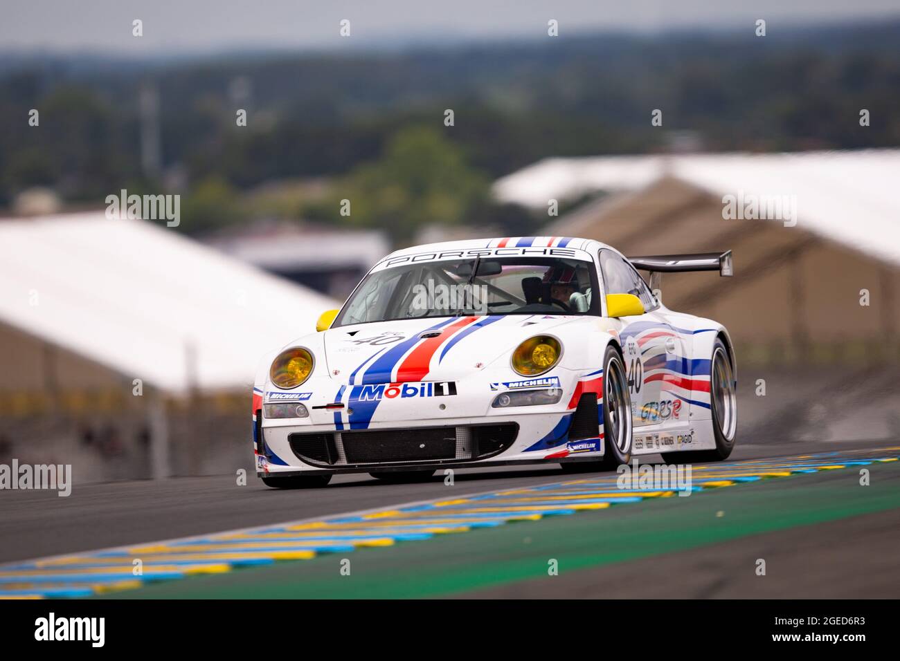 40 Erlich Michael (ger), Porsche 997 GT3 RSR, action during the 2021 ...