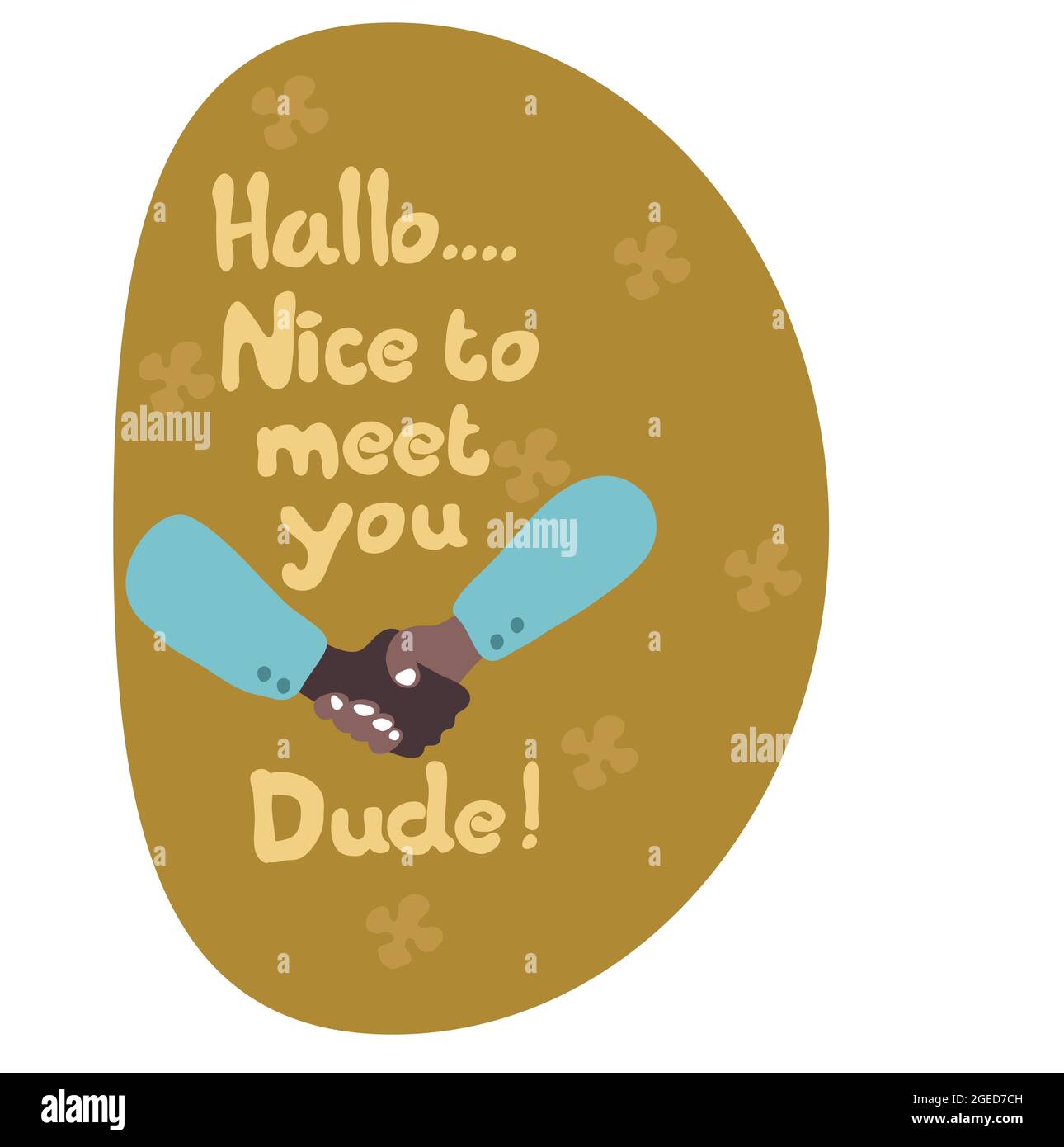 Friendship meet Stock Vector Images - Alamy