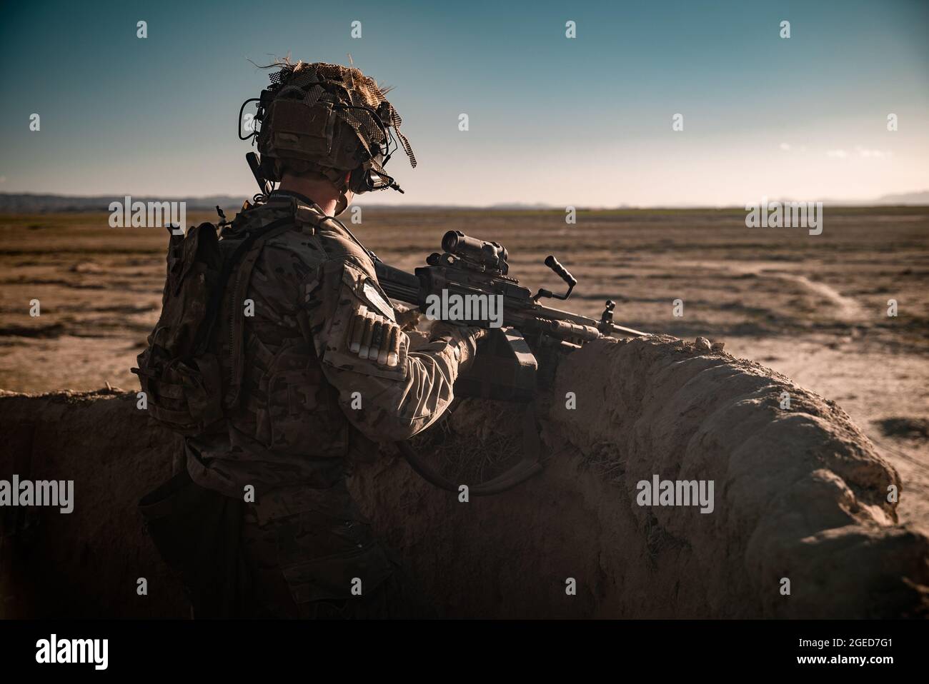 U.S. special operations service members conduct combat operations in ...