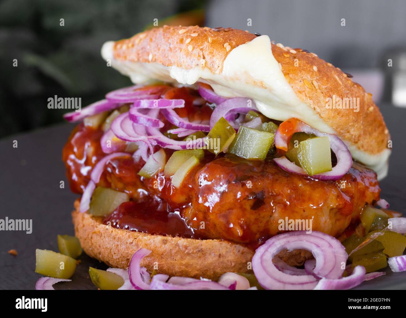 Barbecue red onions hi-res stock photography and images - Alamy