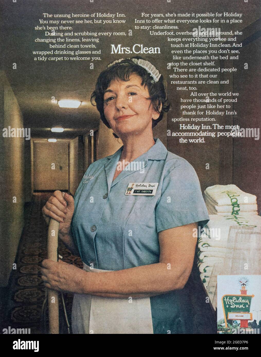 1970s woman advert hi-res stock photography and images - Alamy