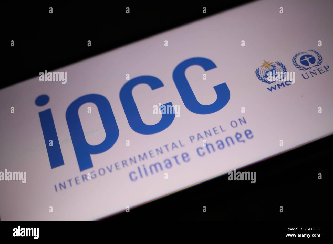 Viersen, Germany - July 9. 2021: closeup of mobile phone screen with ...