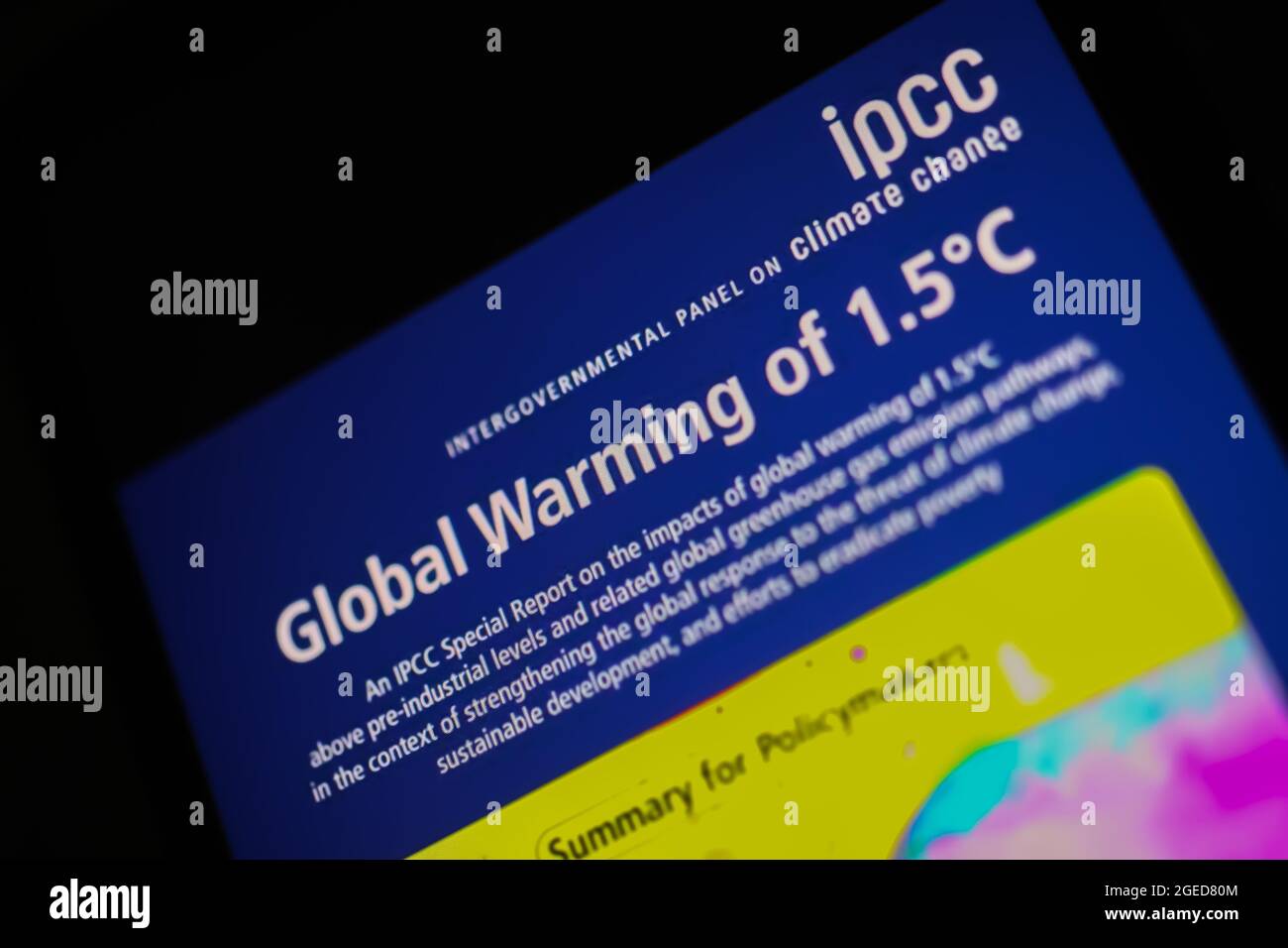 Ipcc logo hi-res stock photography and images - Alamy