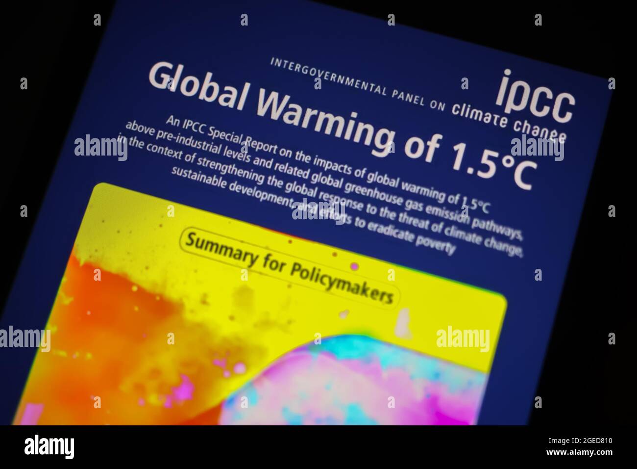 Ipcc logo hi-res stock photography and images - Alamy
