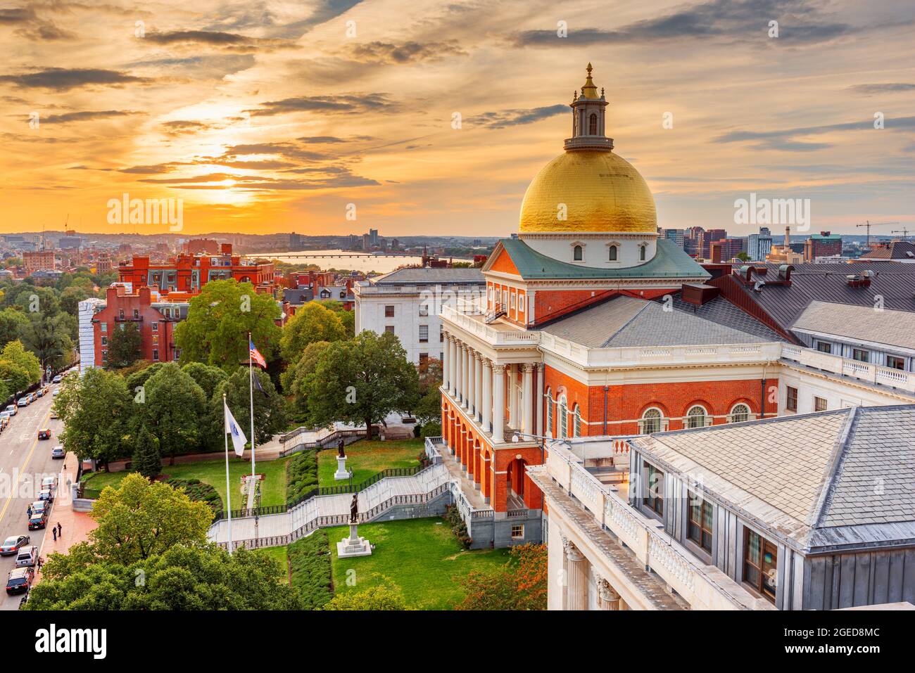 Massachusetts capital building hi-res stock photography and images - Alamy