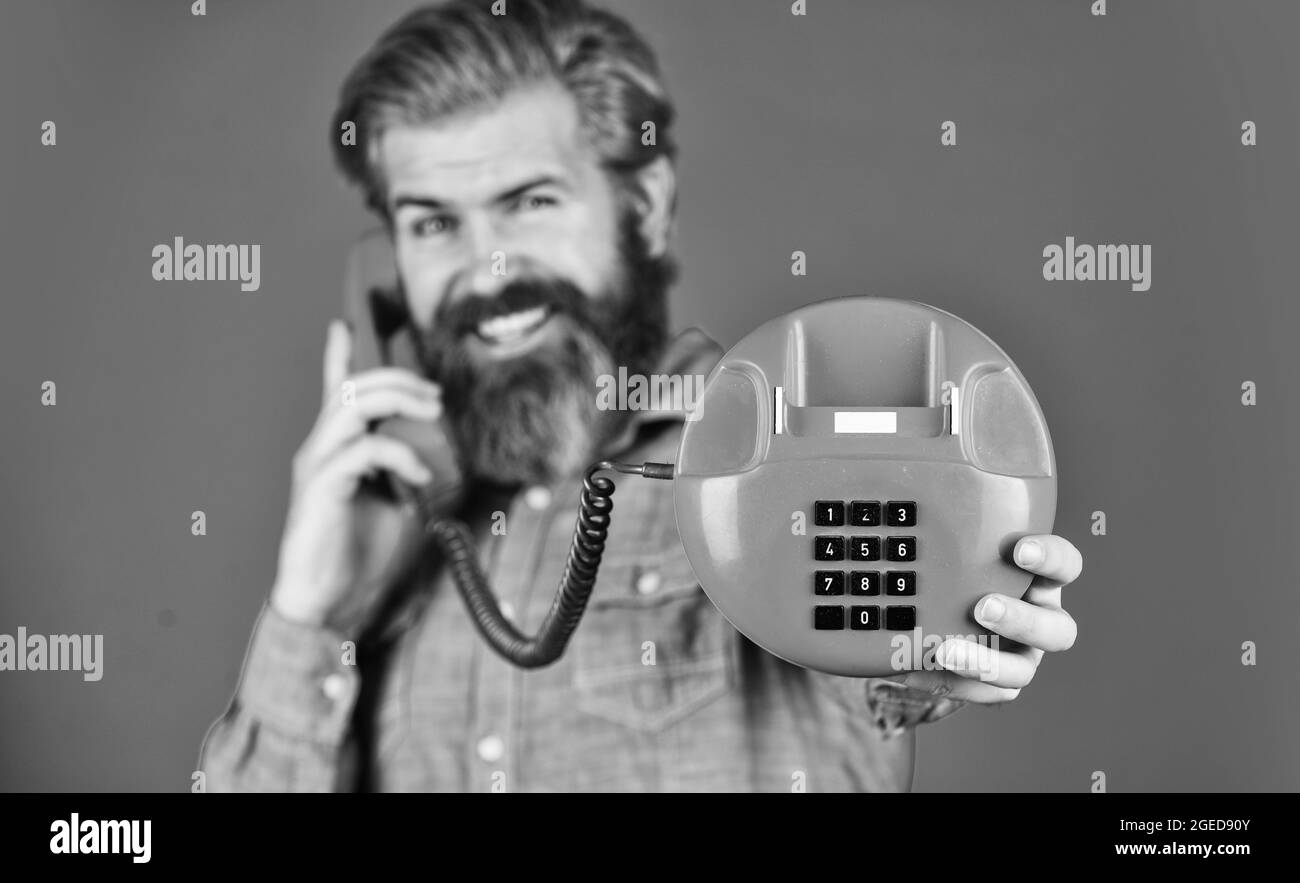 Outdated technology. Manager phone dialog communication. Call me ... Outdated technology. Manager phone dialog communication. Call me ...