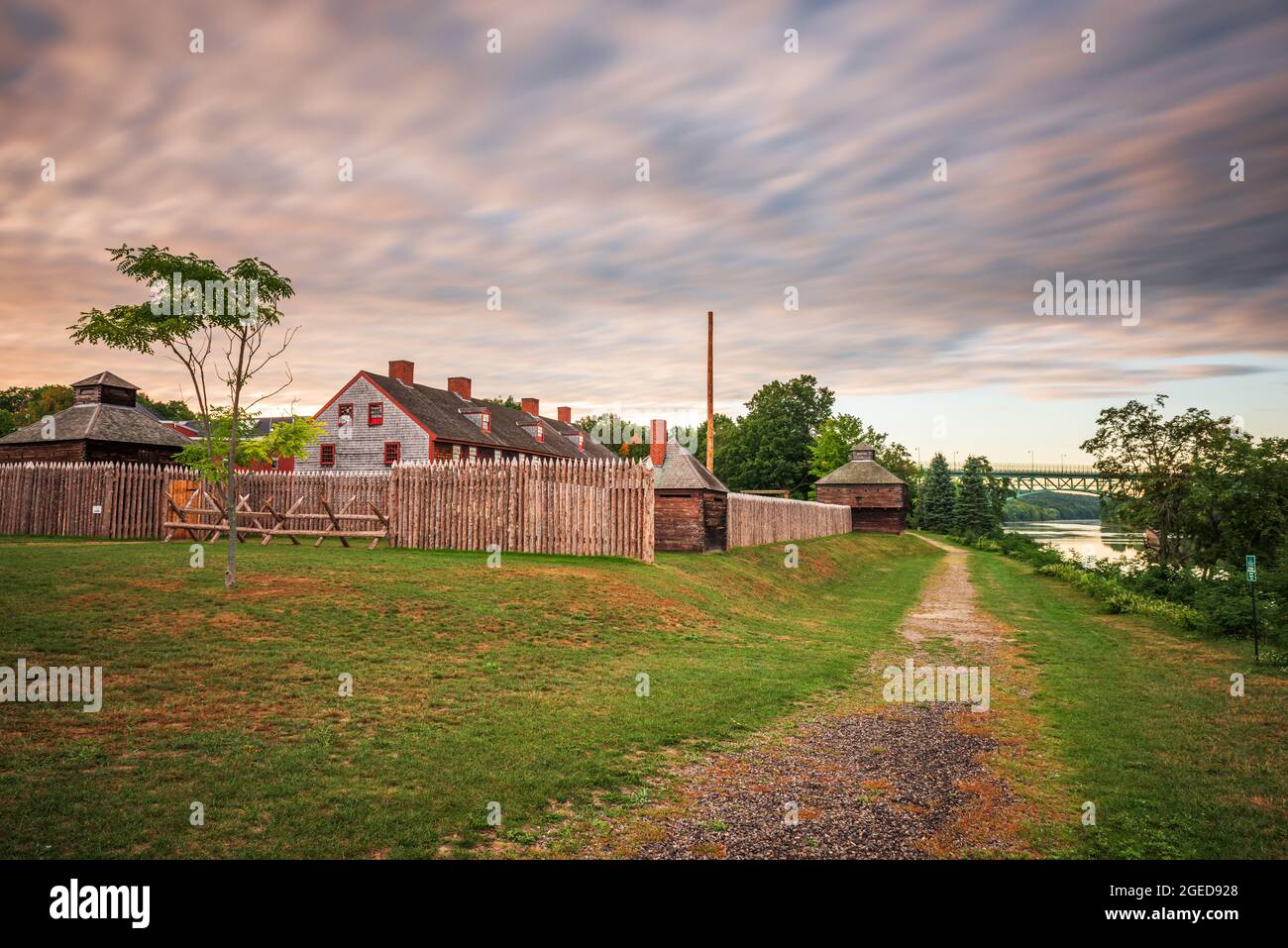 Wooden fort england hi-res stock photography and images - Alamy