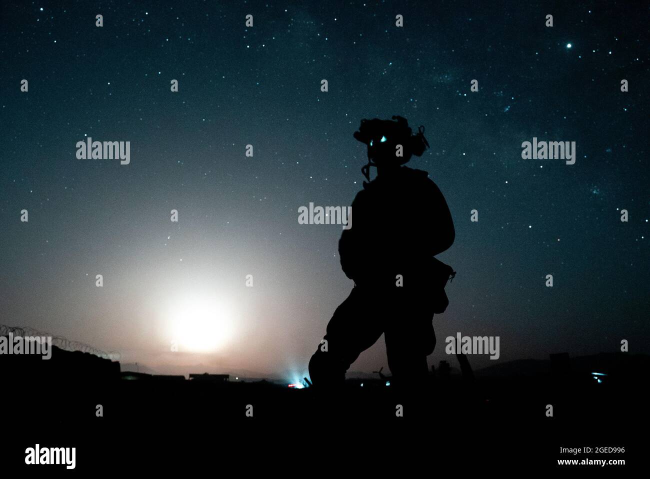 U.S. special operations service members conduct combat operations in ...