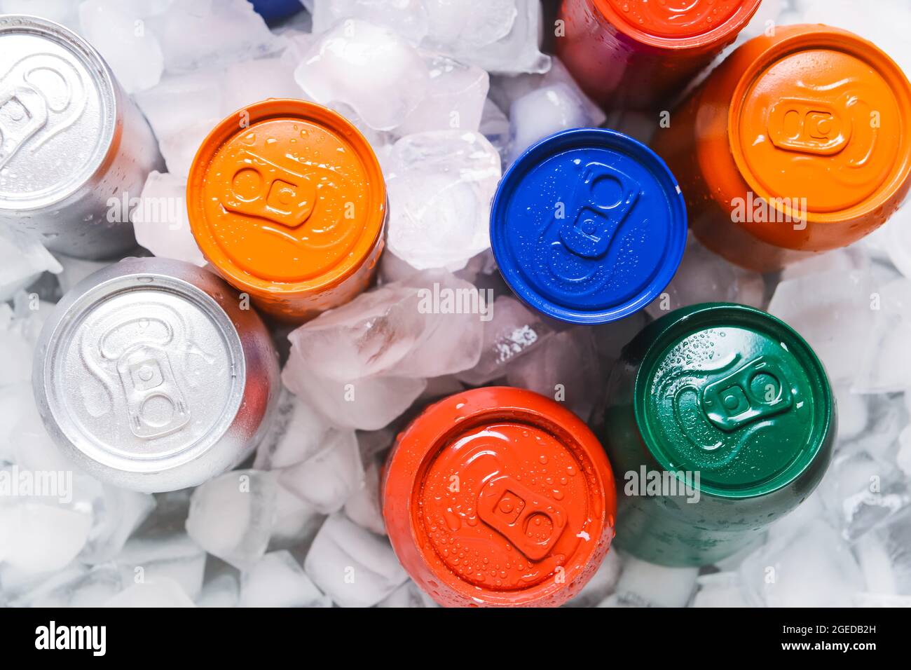 Ice cold blank can ice hi-res stock photography and images - Alamy