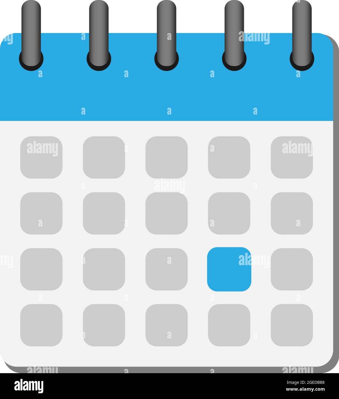 Calendar Icon Blue