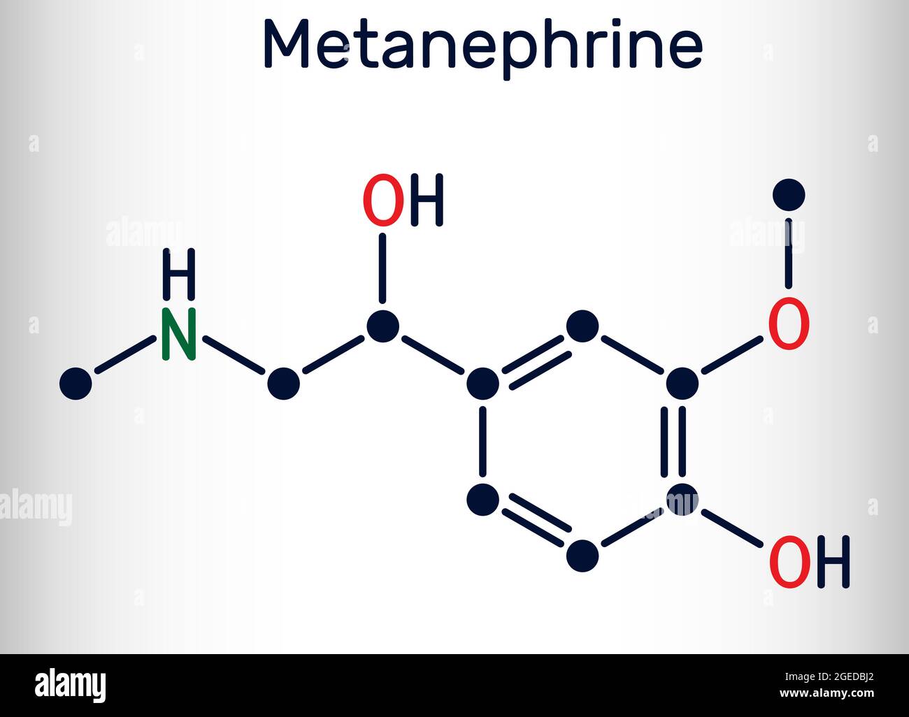 Adrenaline epinephrine molecule Stock Vector Images - Alamy